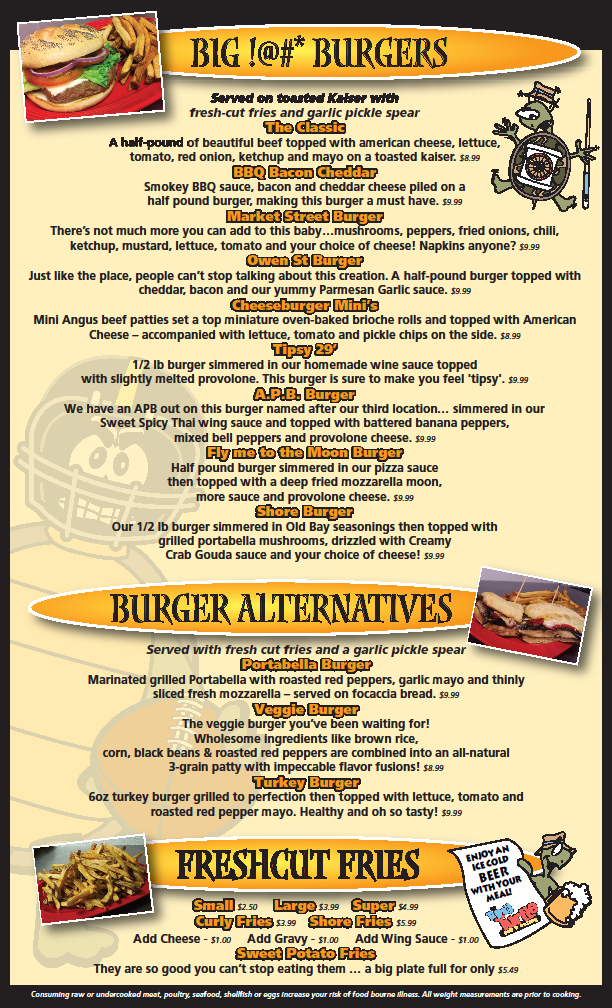 pg 41 - Tipsy Turtle Pub | Sports Bar | Catering | NEPA