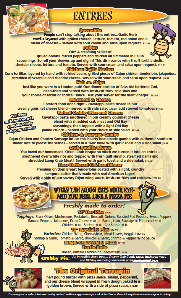 pg 61 - Tipsy Turtle Pub | Sports Bar | Catering | NEPA