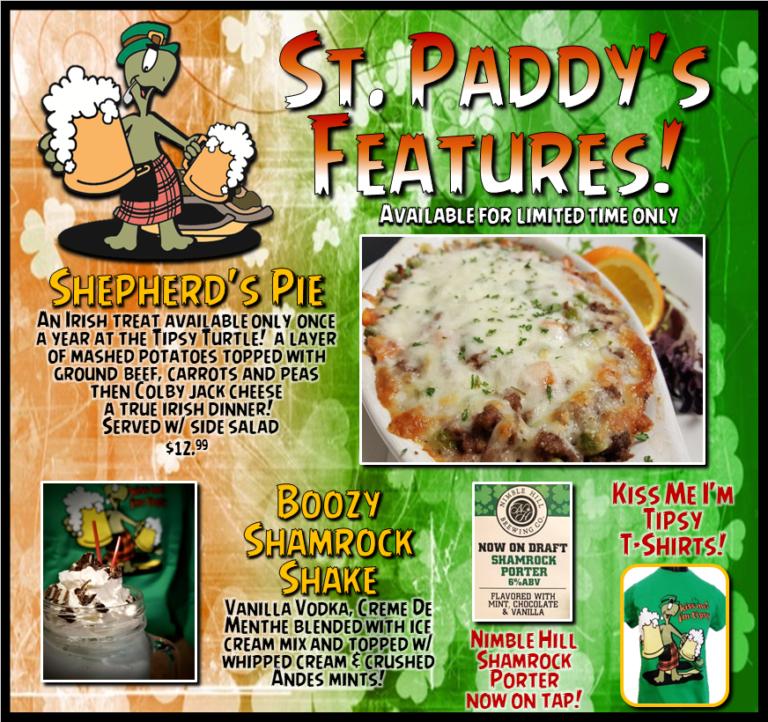 Home - Tipsy Turtle Pub | Sports Bar | Catering | NEPA